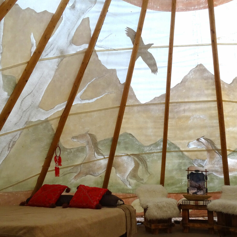 Stained Glass Effect* | Nomadics Tipi Makers