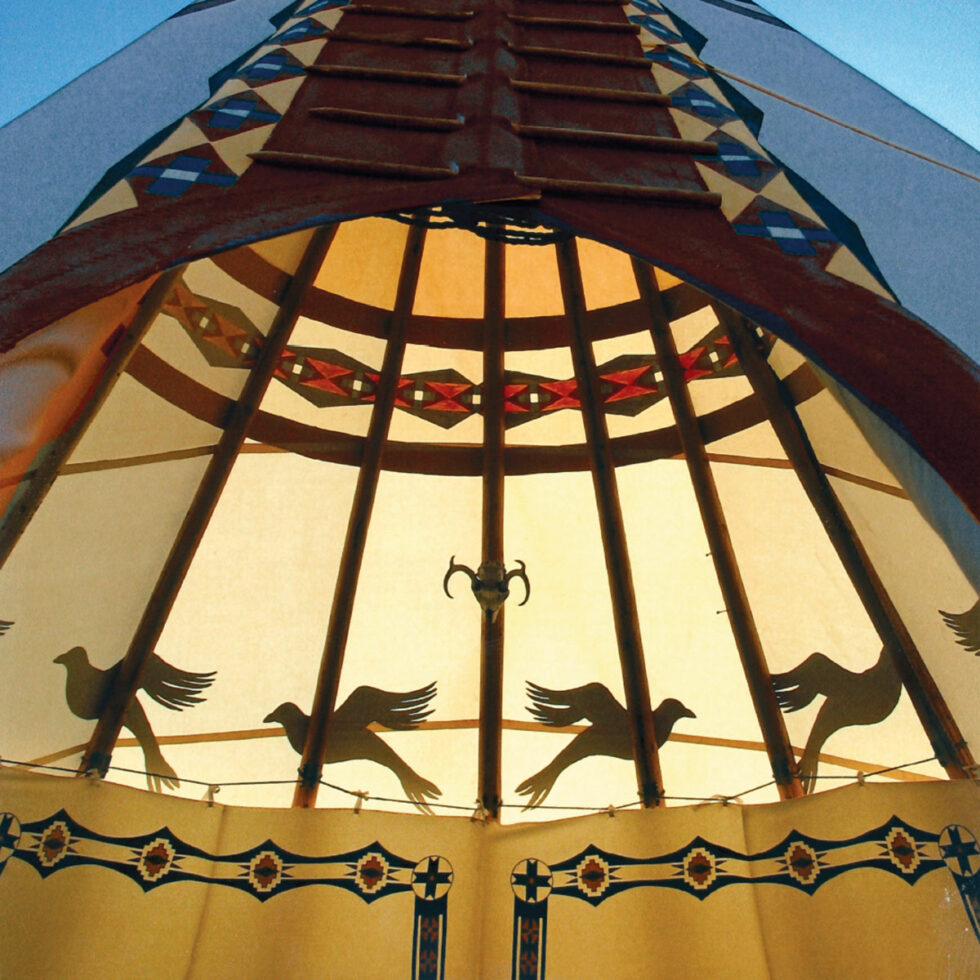 Stained Glass Effect* | Nomadics Tipi Makers