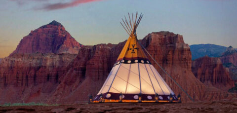 Stained Glass Effect* | Nomadics Tipi Makers